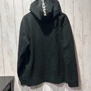 Airwalk | Shirts | Airwalk Black Hoodie With Red And White Logo On ...